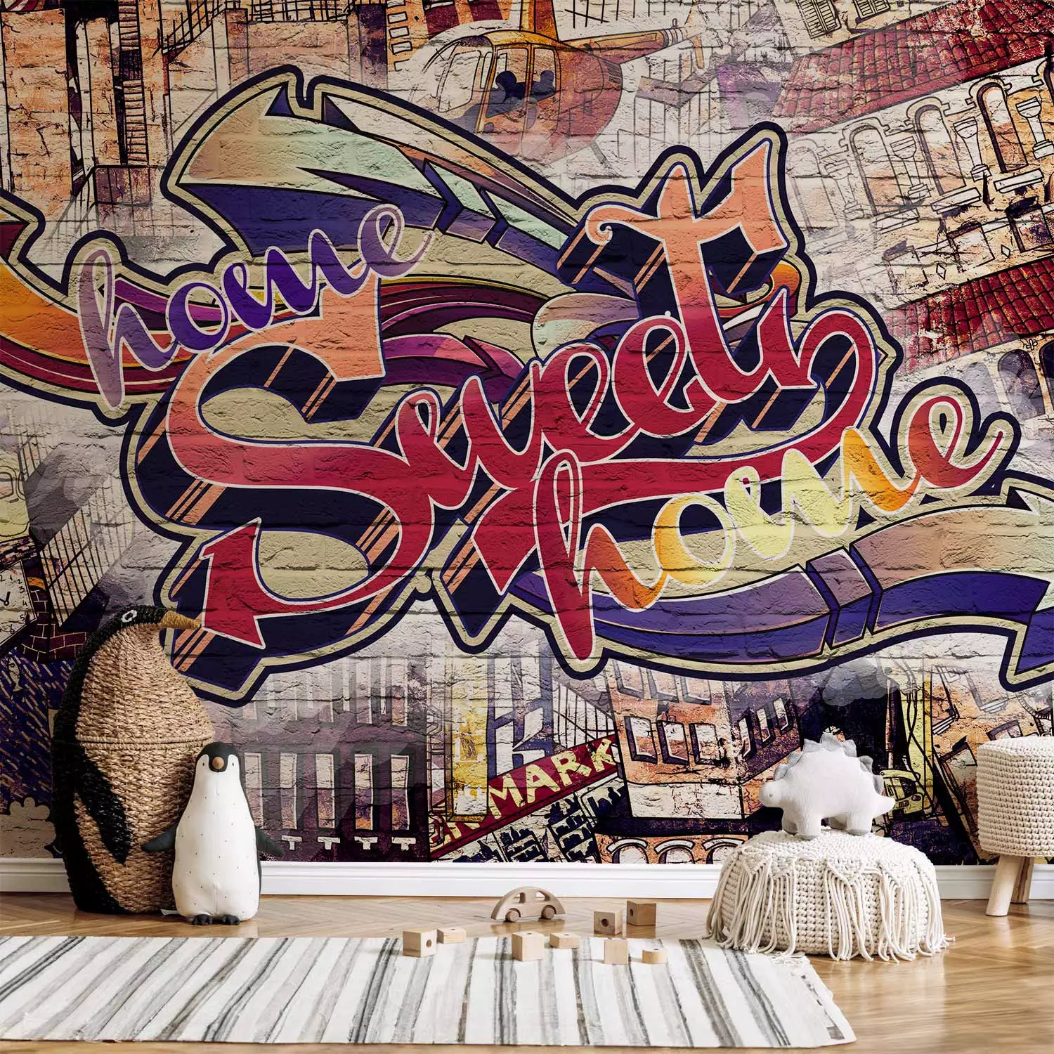 how to draw graffiti on wall