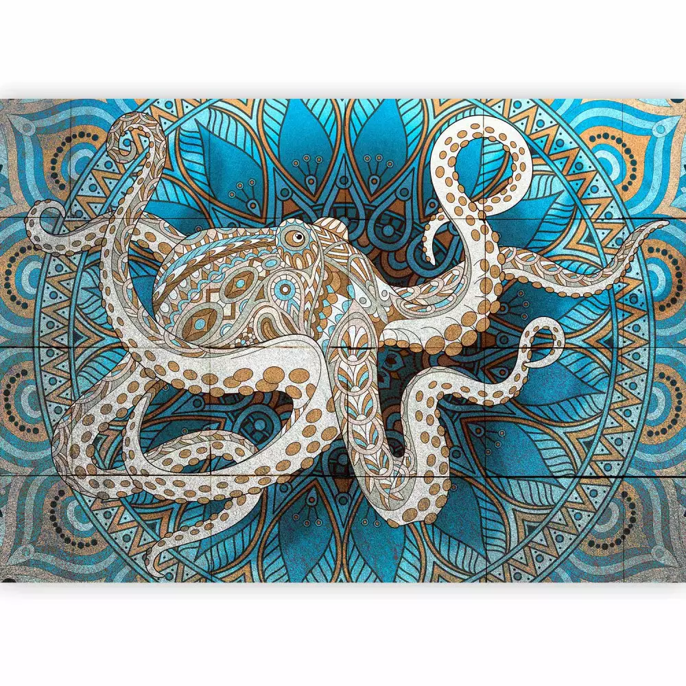 Photo Wallpaper Zen Octopus - bimago
