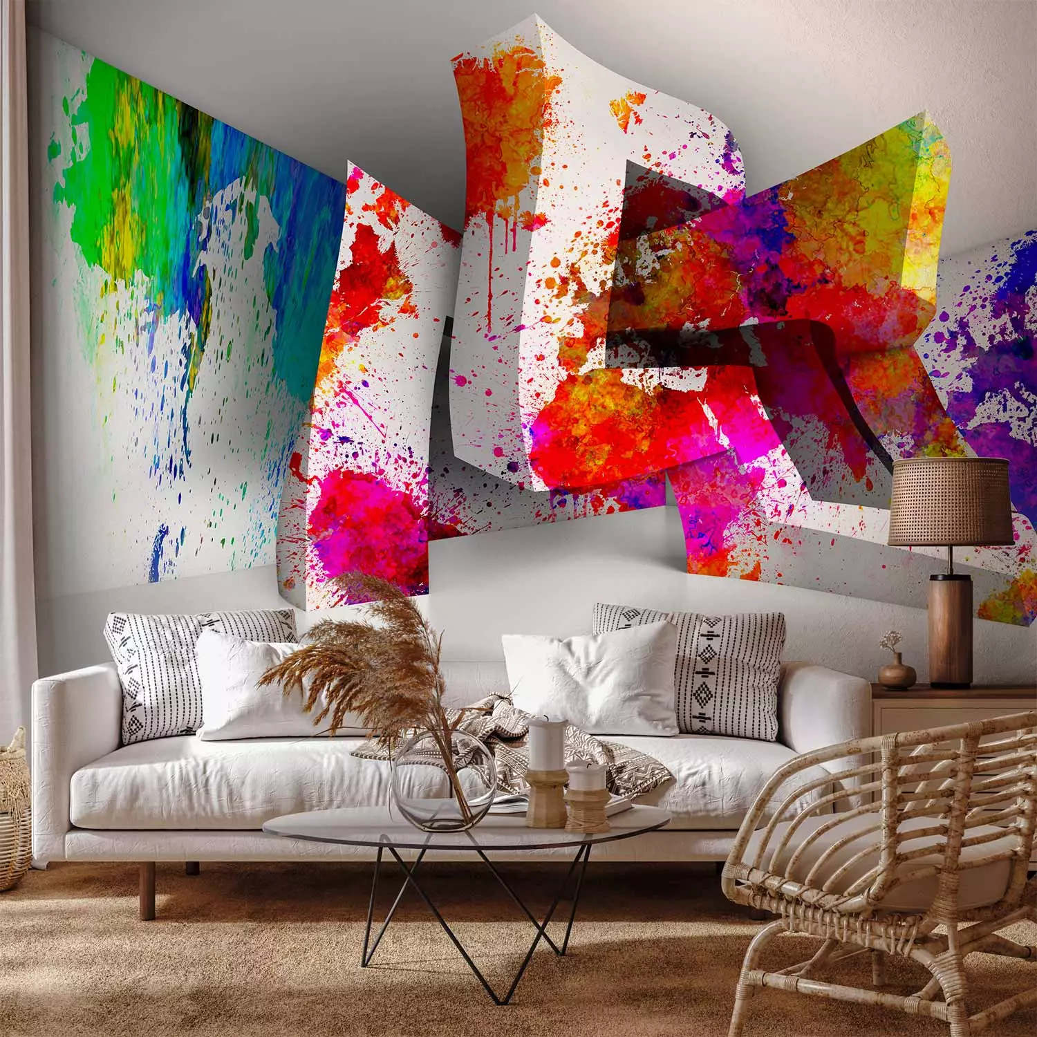 3d perspective wall art