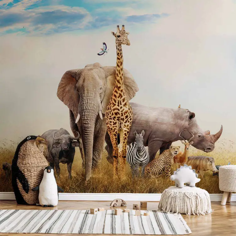 Wall Mural Fauna of Africa - bimago