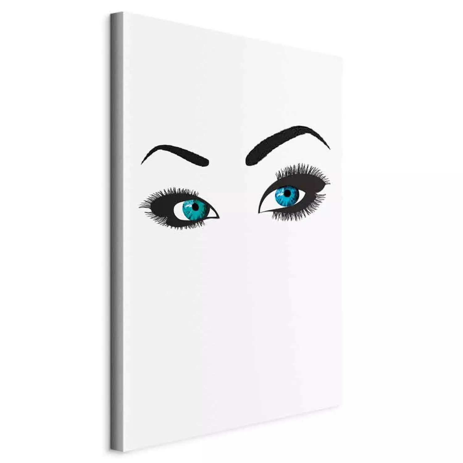 how to draw eyelashes on canvas