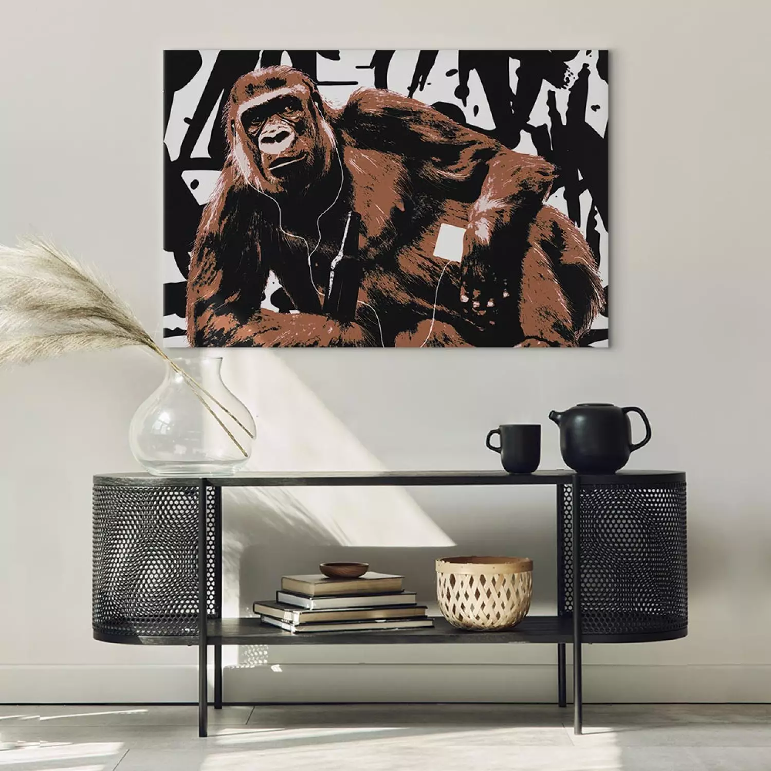 funny monkey wall art