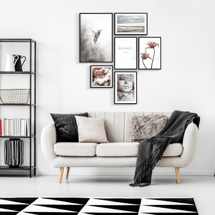 Nature Gallery Wall, poster set nature, poster set flowers, poster set ...