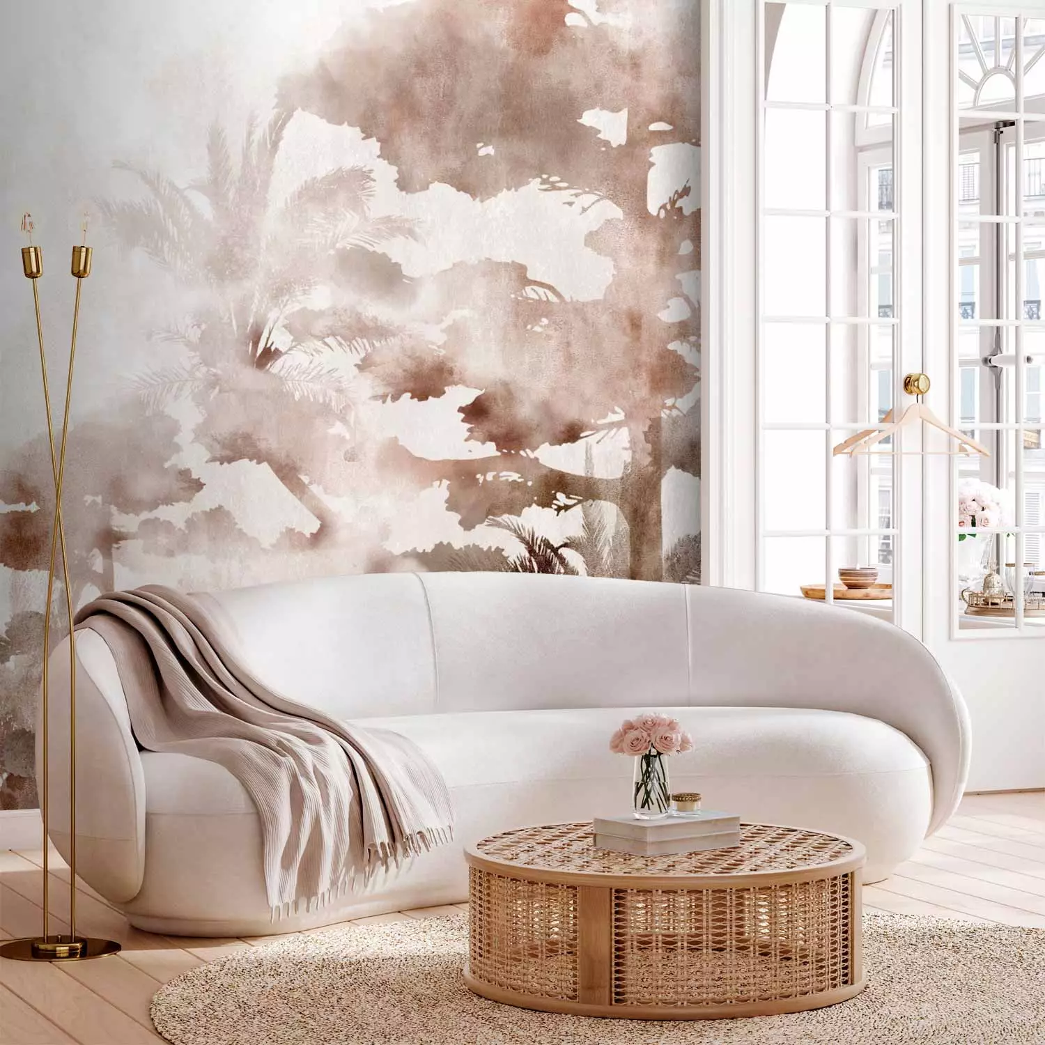 white background design landscape