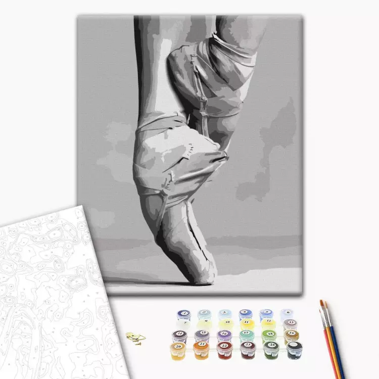 how to draw ballet shoes for beginners