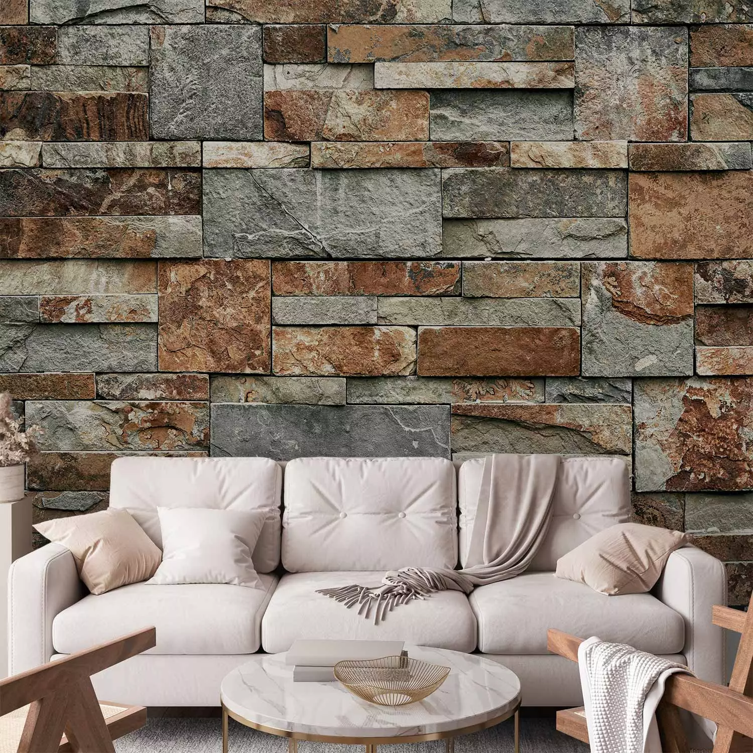 stone wall pattern design