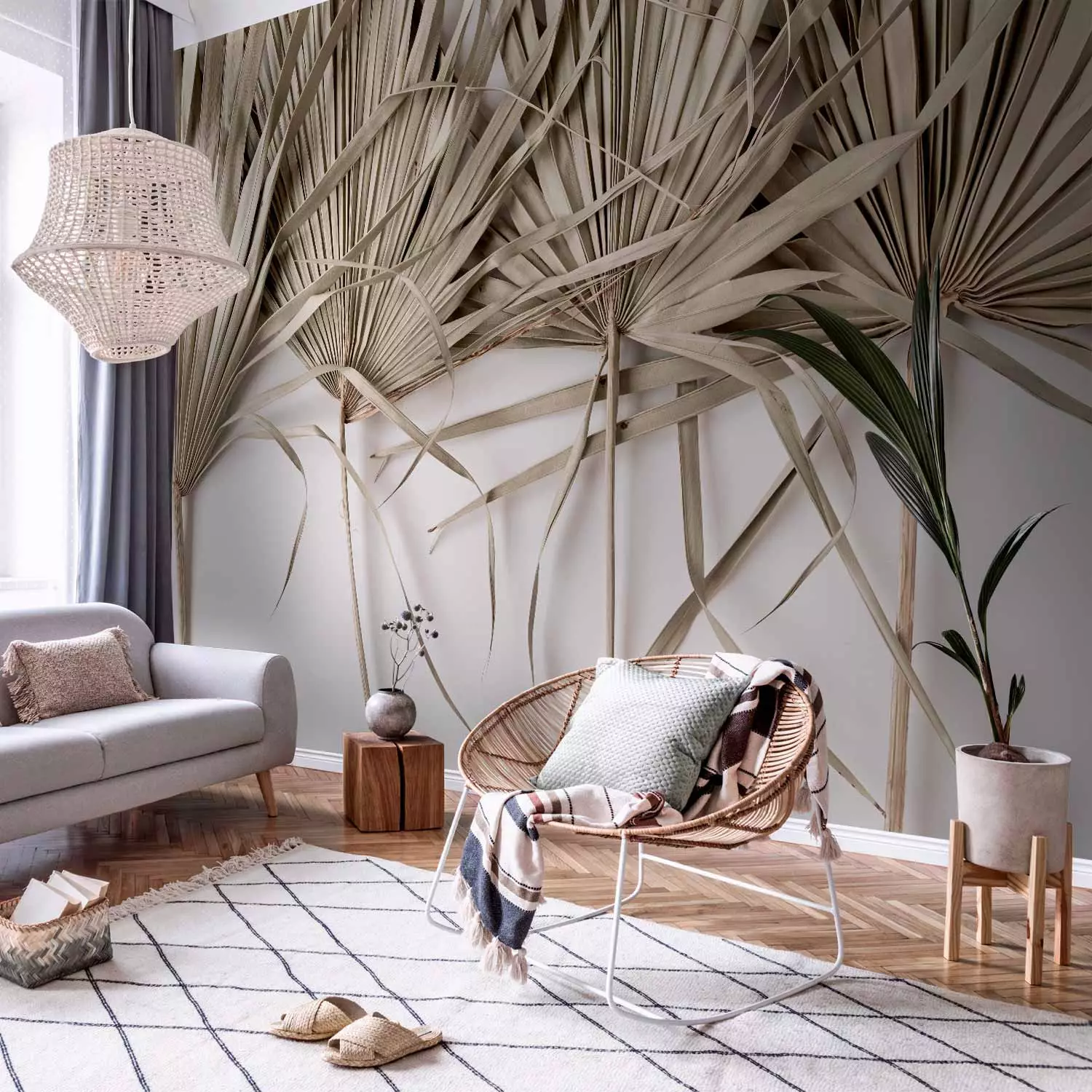 wallpaper boho style