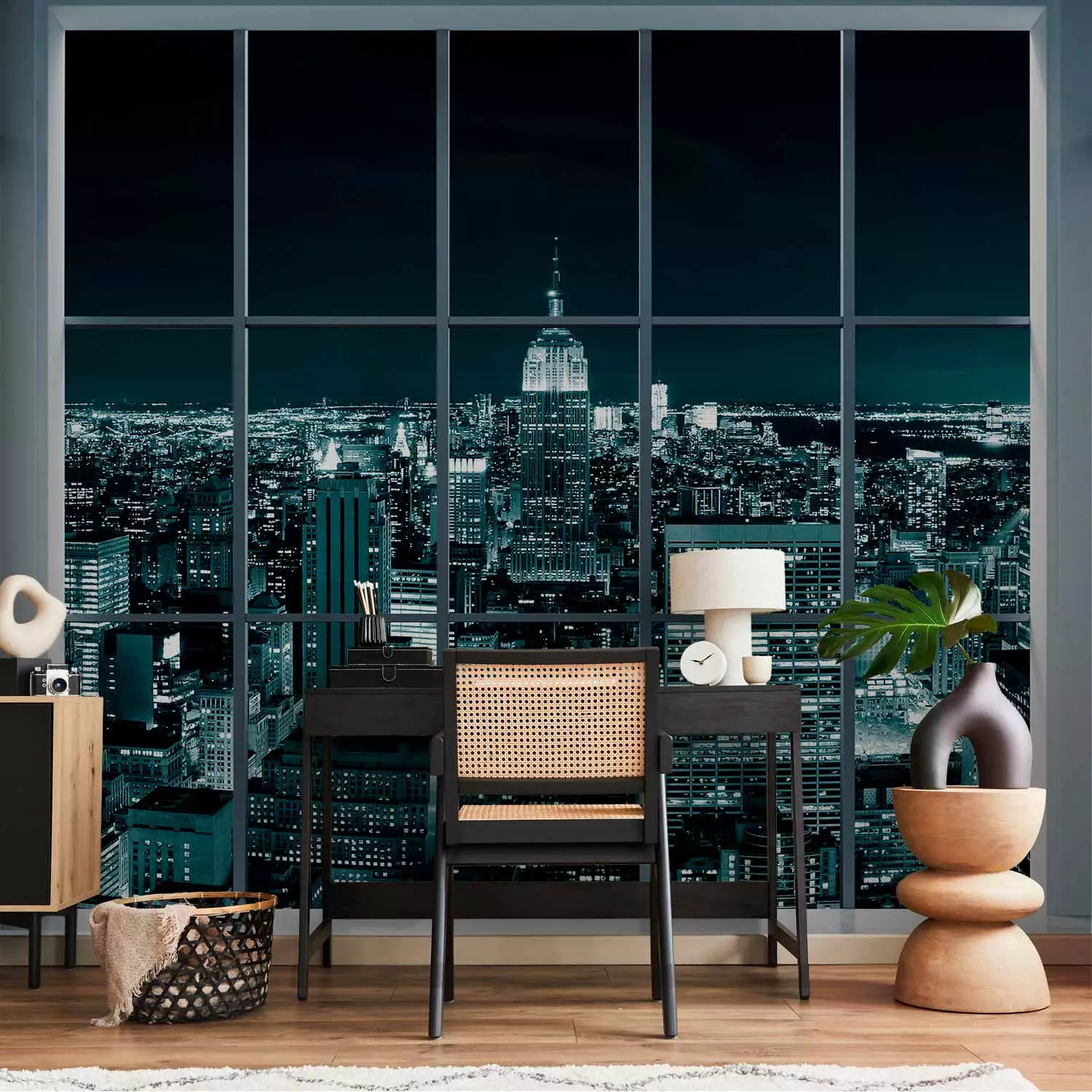 window view wallpaper murals