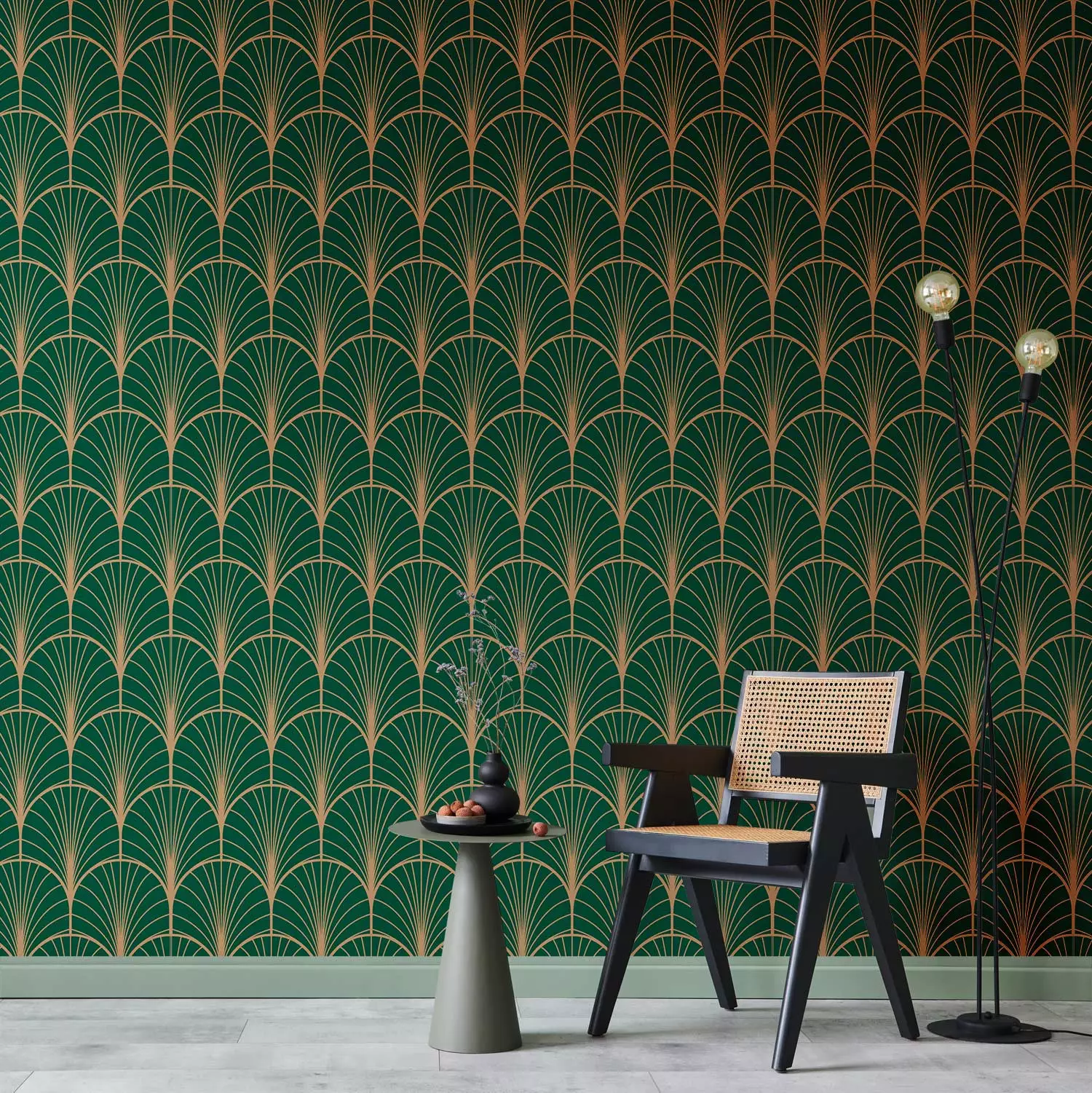 green pattern wallpapers