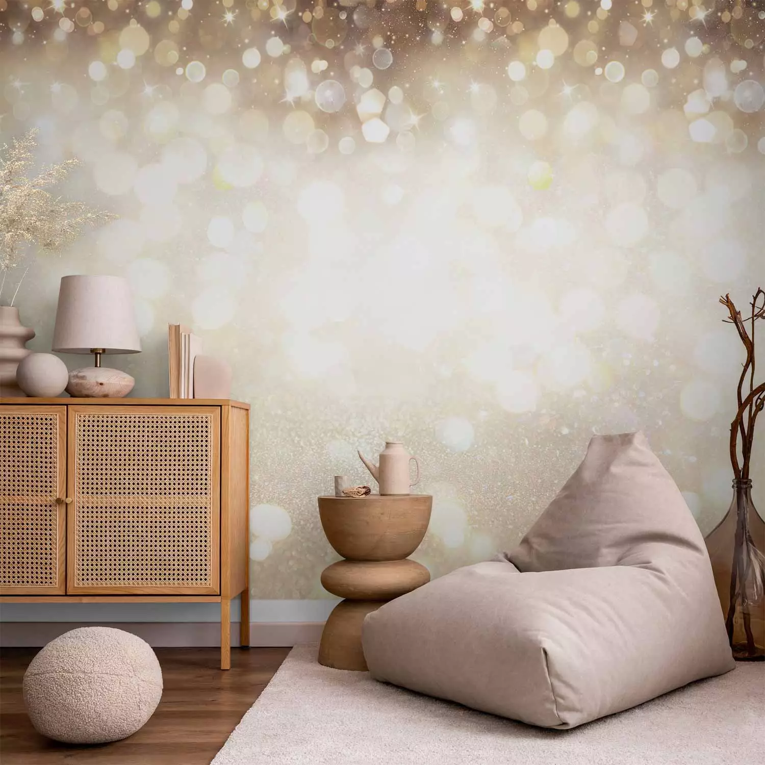 glitter effect wallpaper