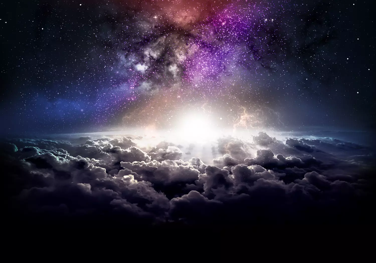 galaxy effect wallpaper