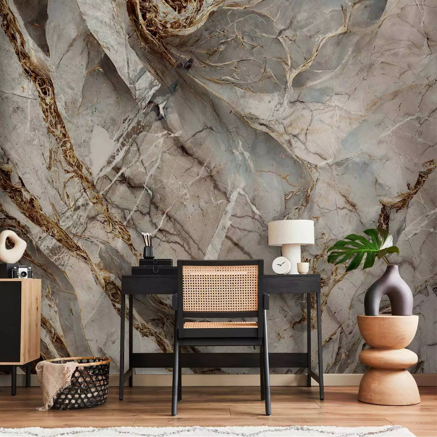 white marble stone wall