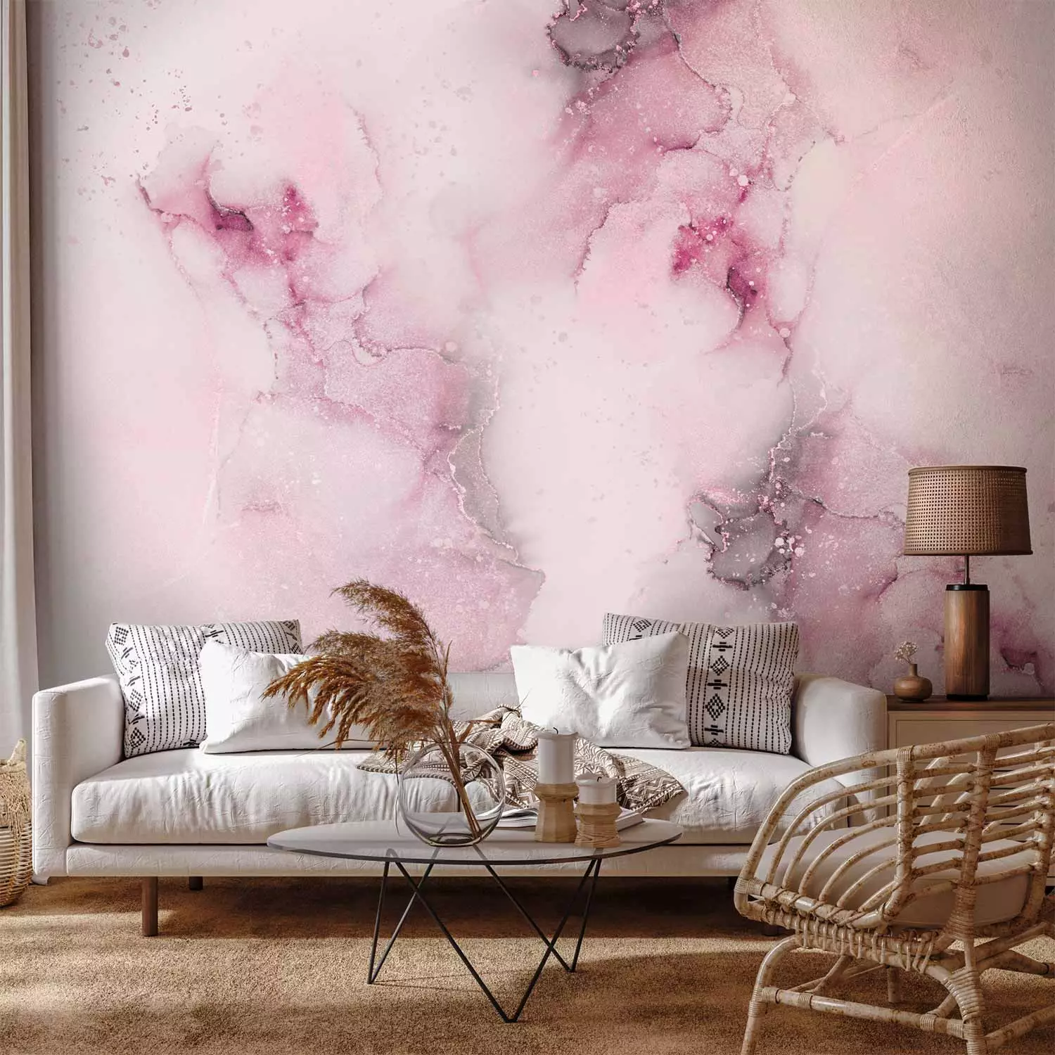 marble background design pink