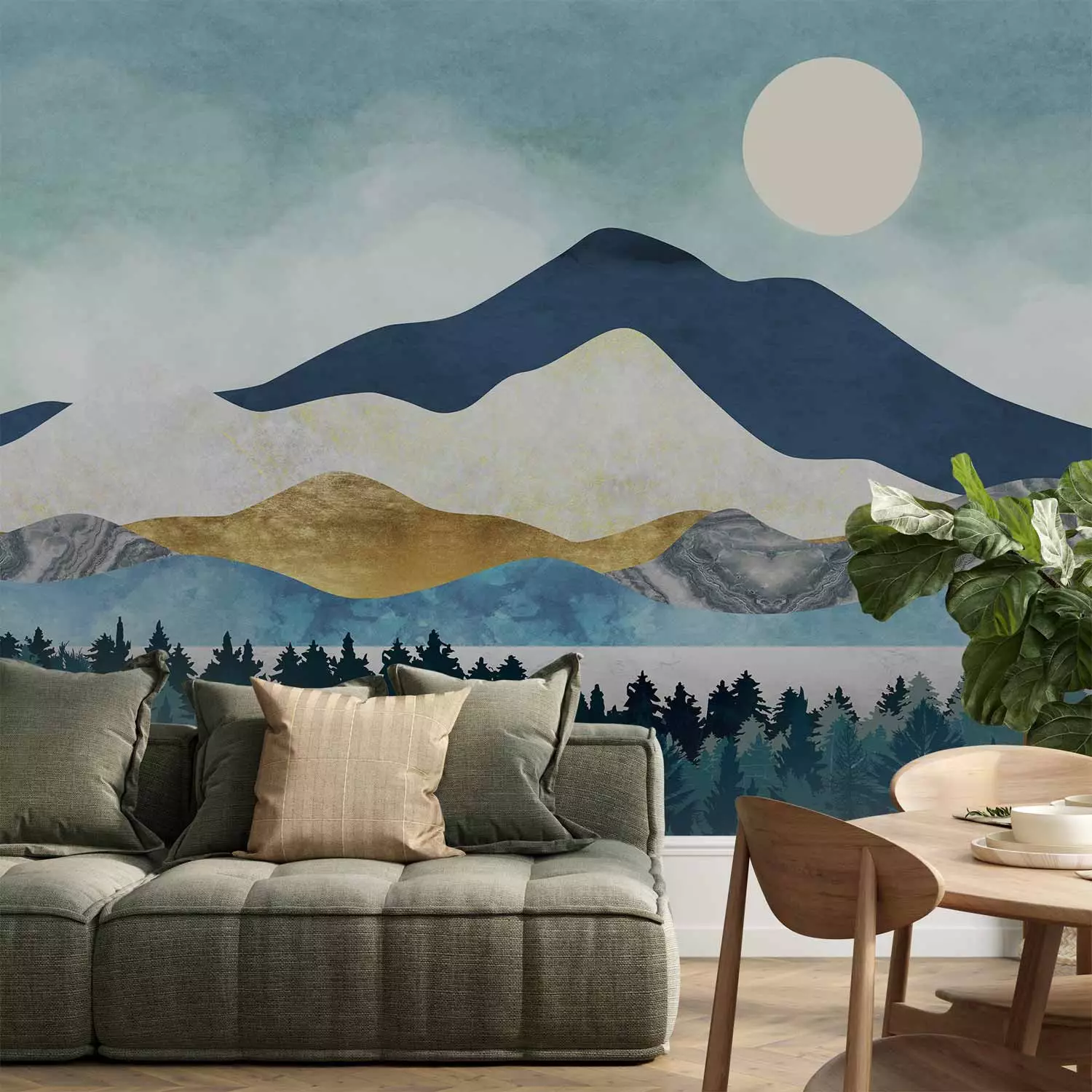 range gold wallpaper