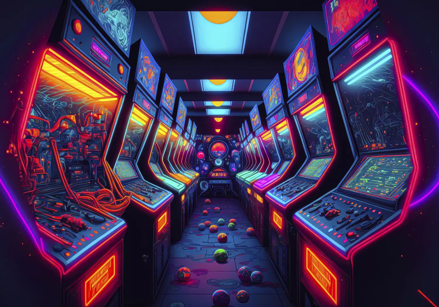 wallpaper arcade