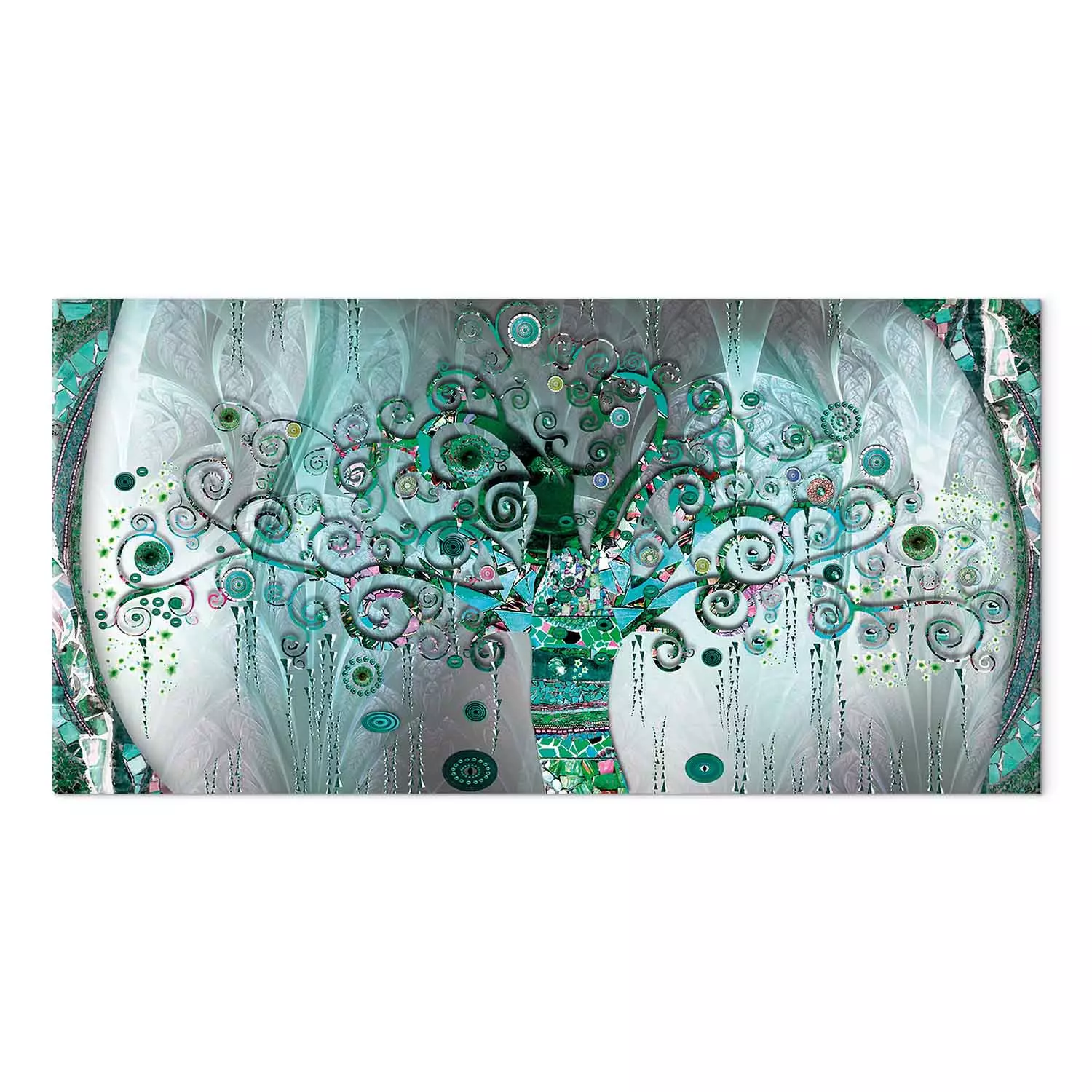 emerald style abstract