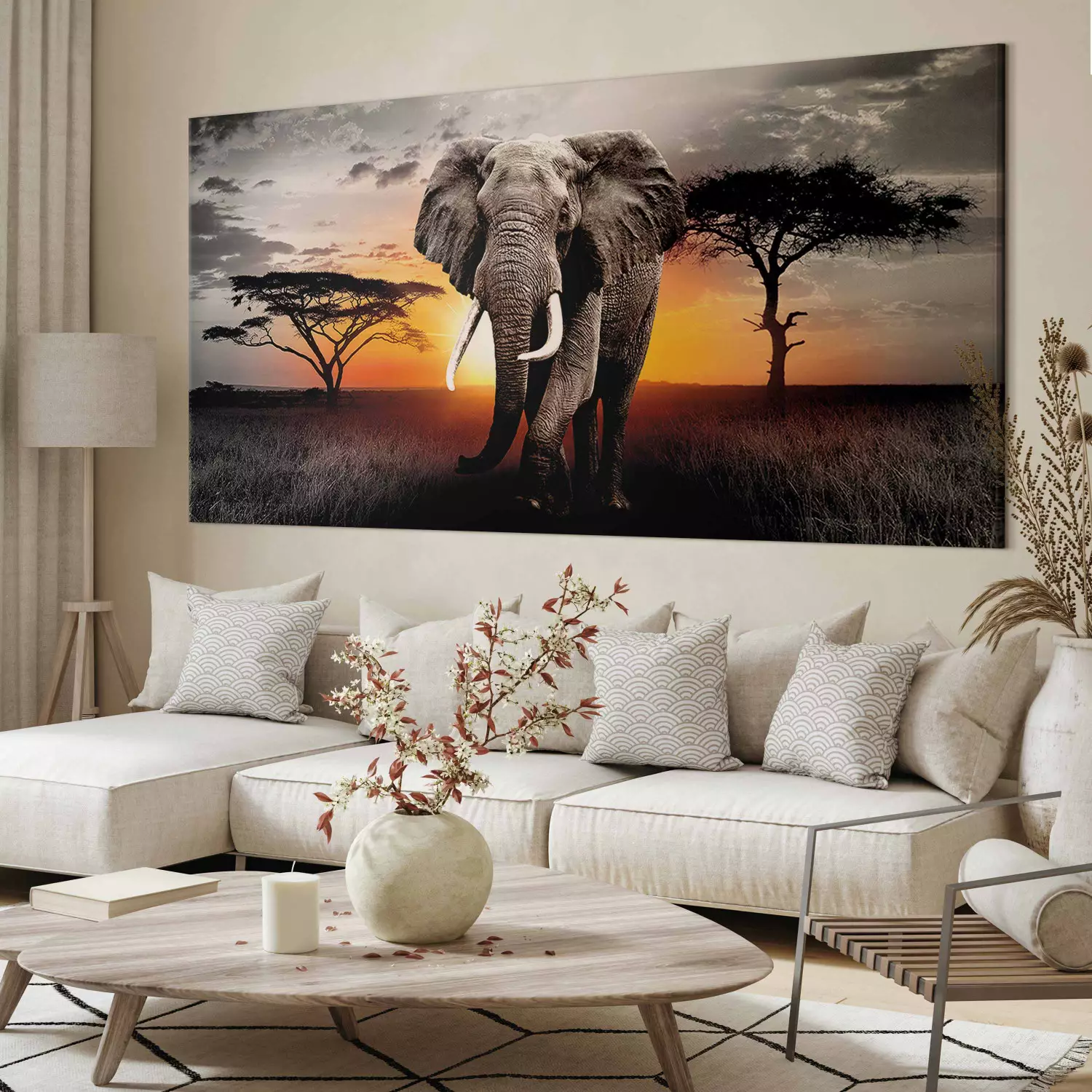 large elephant canvas