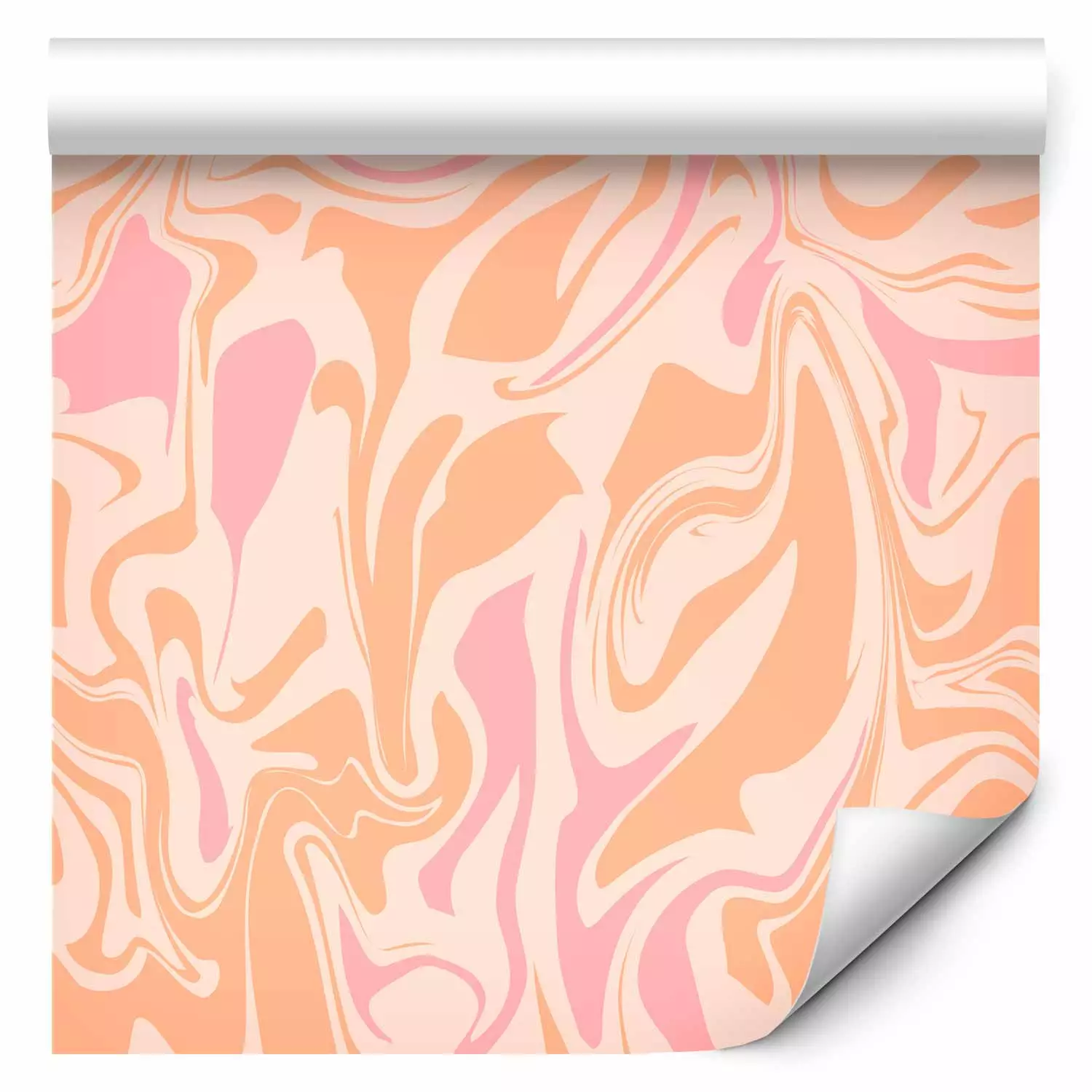 pink and orange abstract wallpaper