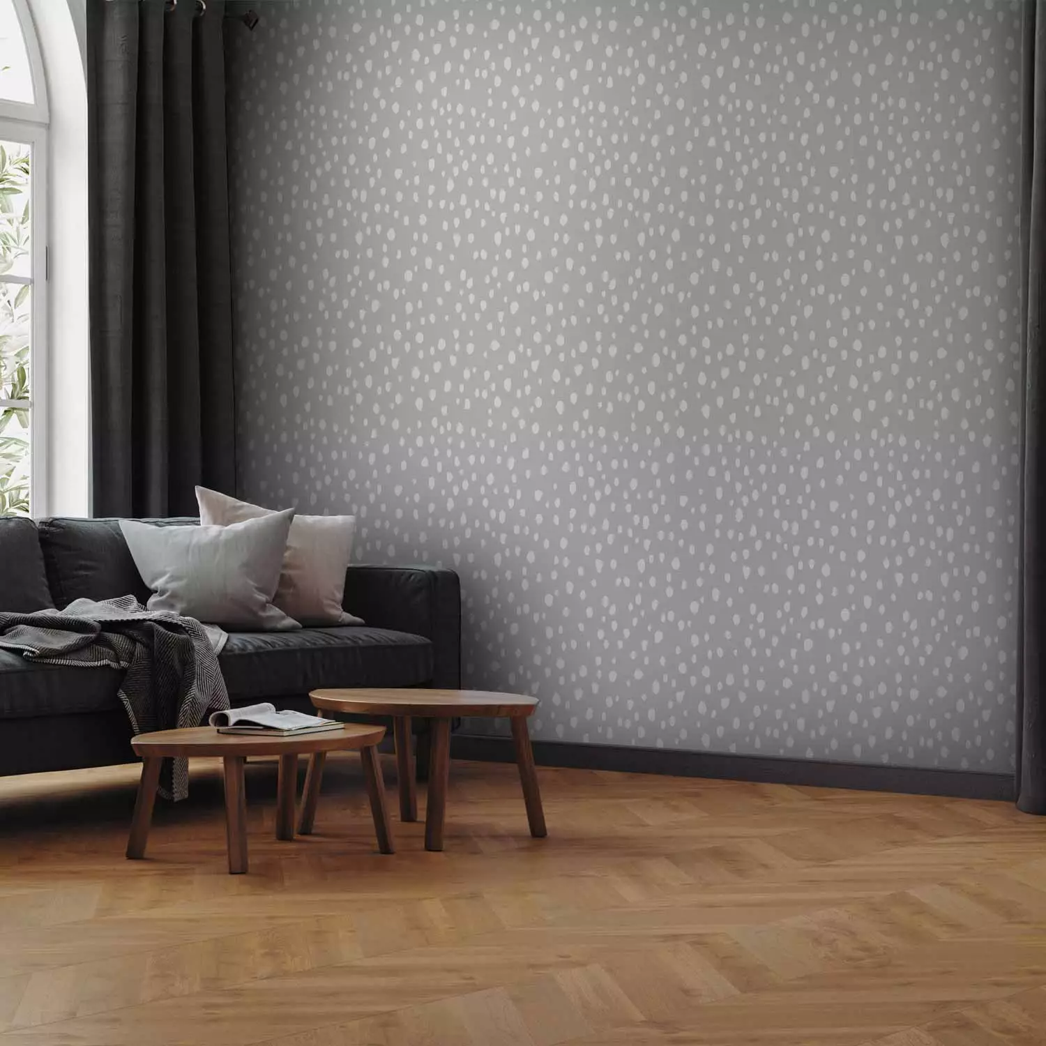 delicate grey wallpaper