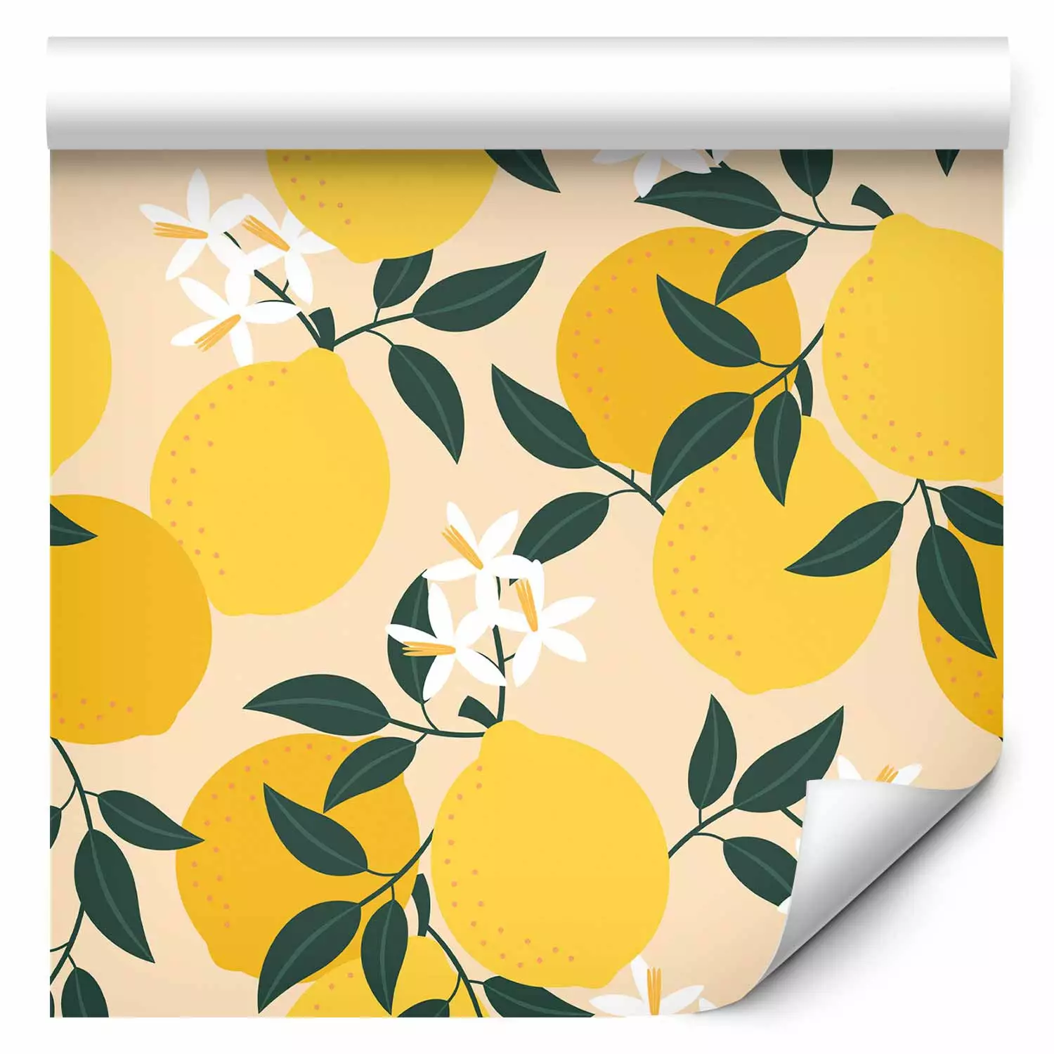 lemon wallpaper border