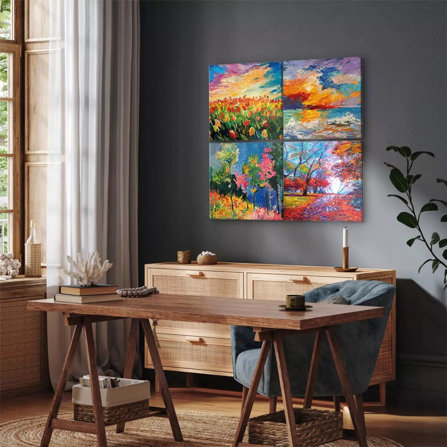 expressionist colours