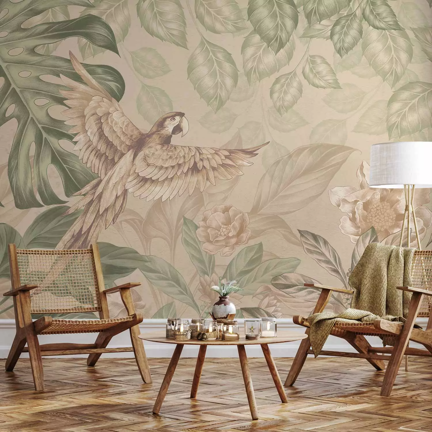 jungle wall backdrop