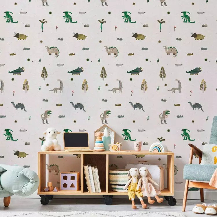childrens patterned wallpaper