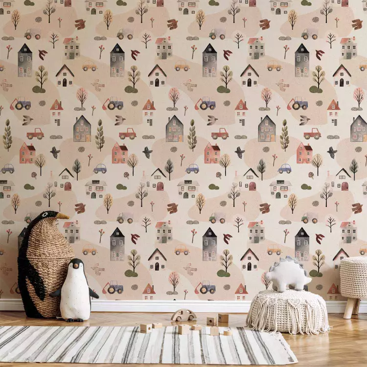 childrens patterned wallpaper