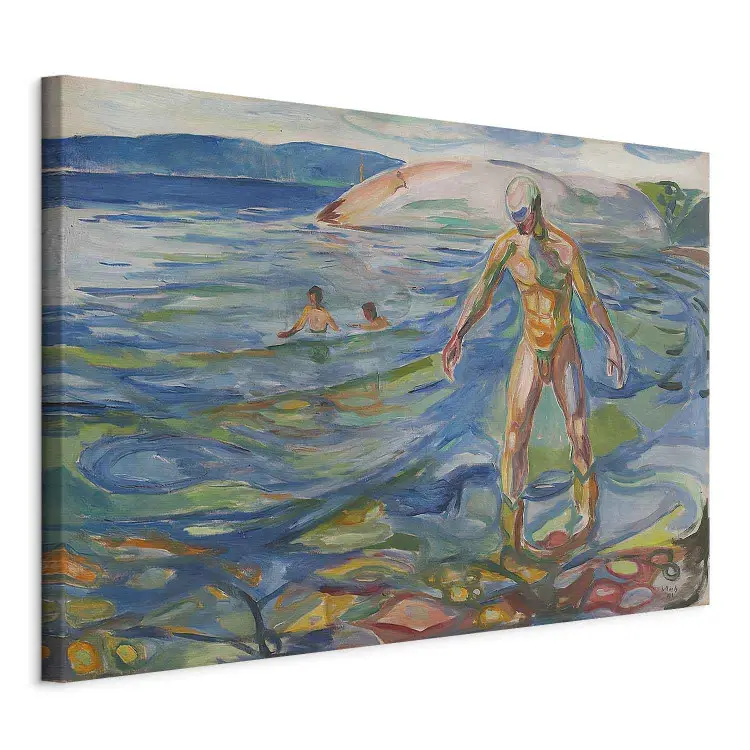 Art Reproduction Edvard Munch - Bathing Man - bimago