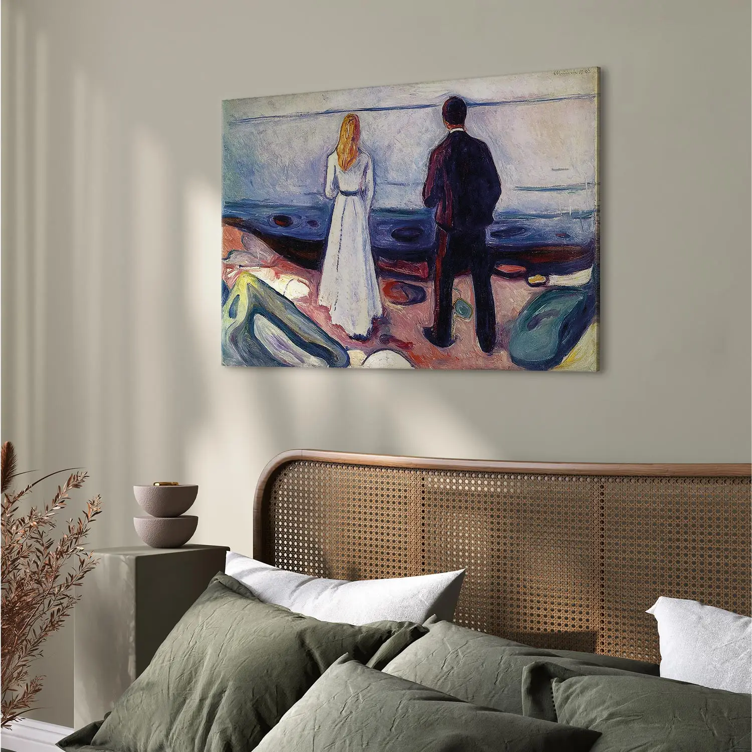 Art Reproduction Edvard Munch - Two Human Beings - bimago