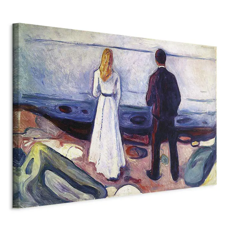 Art Reproduction Edvard Munch - Two Human Beings - bimago