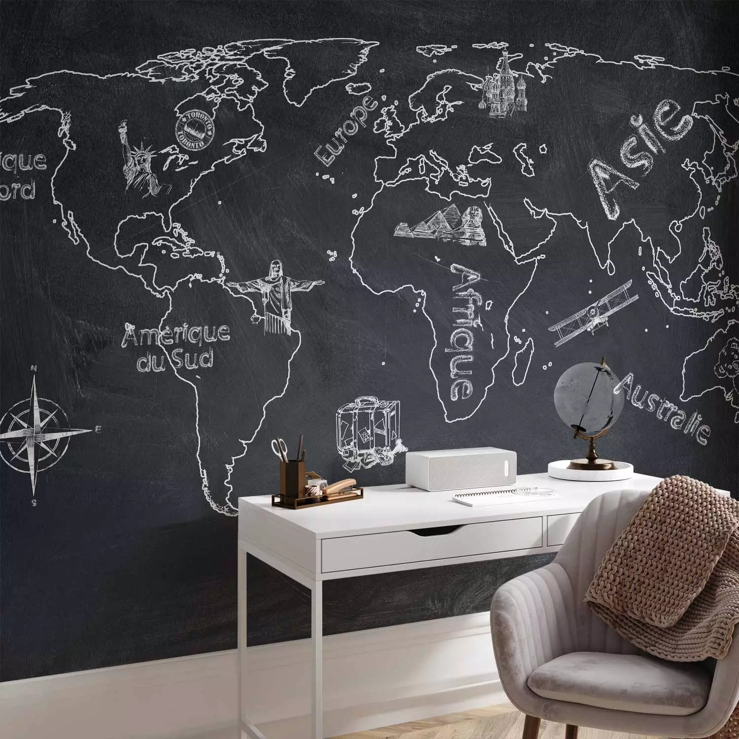 wallpaper chalk