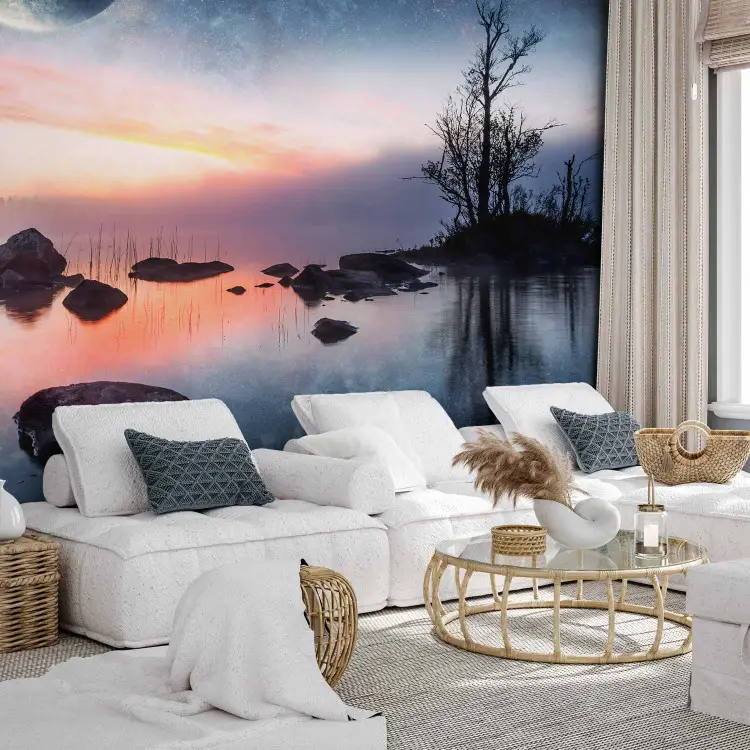 Wall Mural Cosmic landscape - bimago