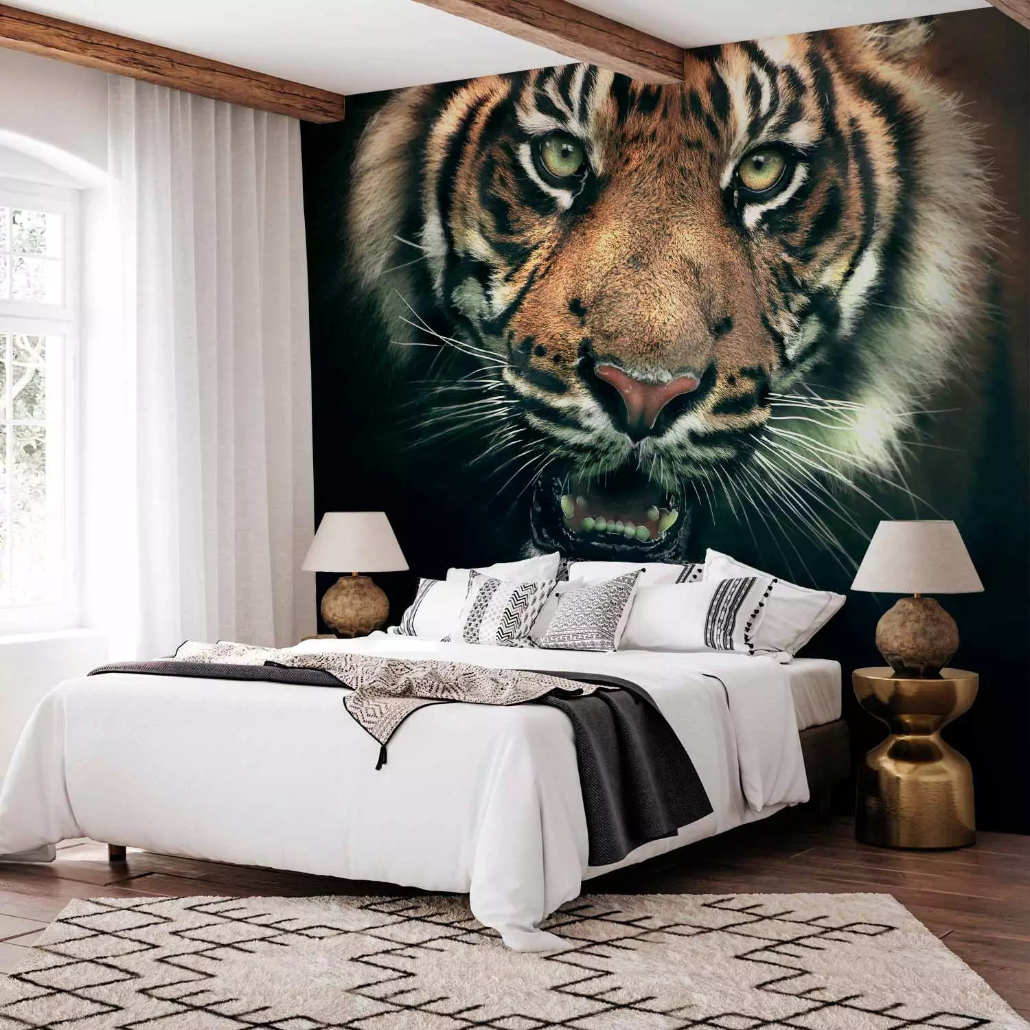 tiger background design