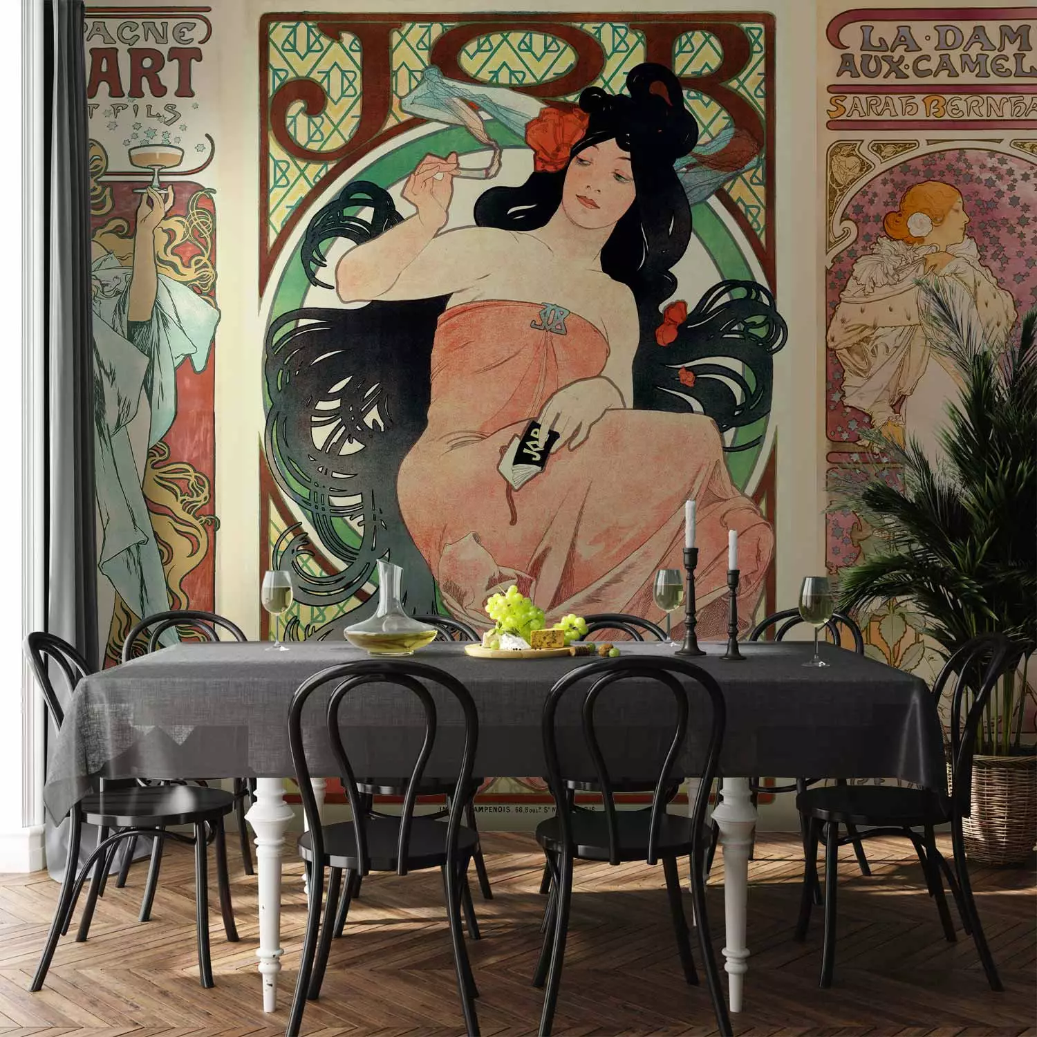 Wall Mural Alphonse Mucha. Women s bimago