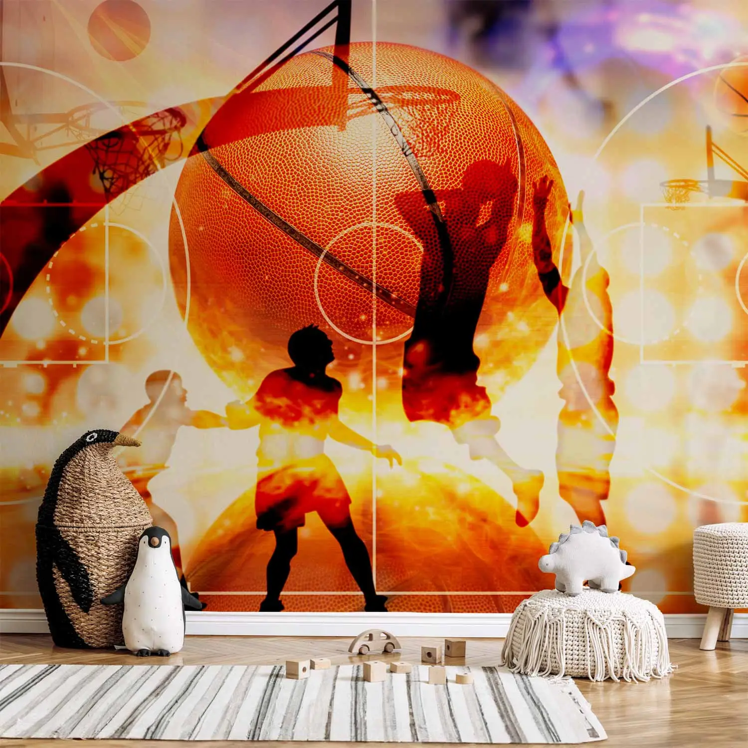 Basketball Murals New Mural Dedicated This Week Graces Downtown
