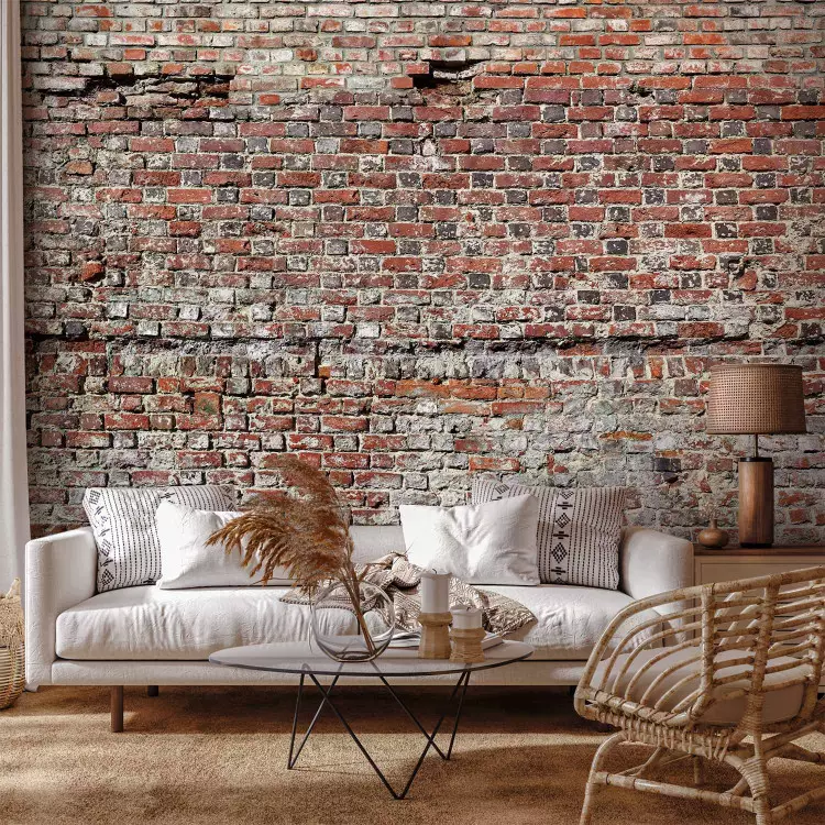 red brick wall design