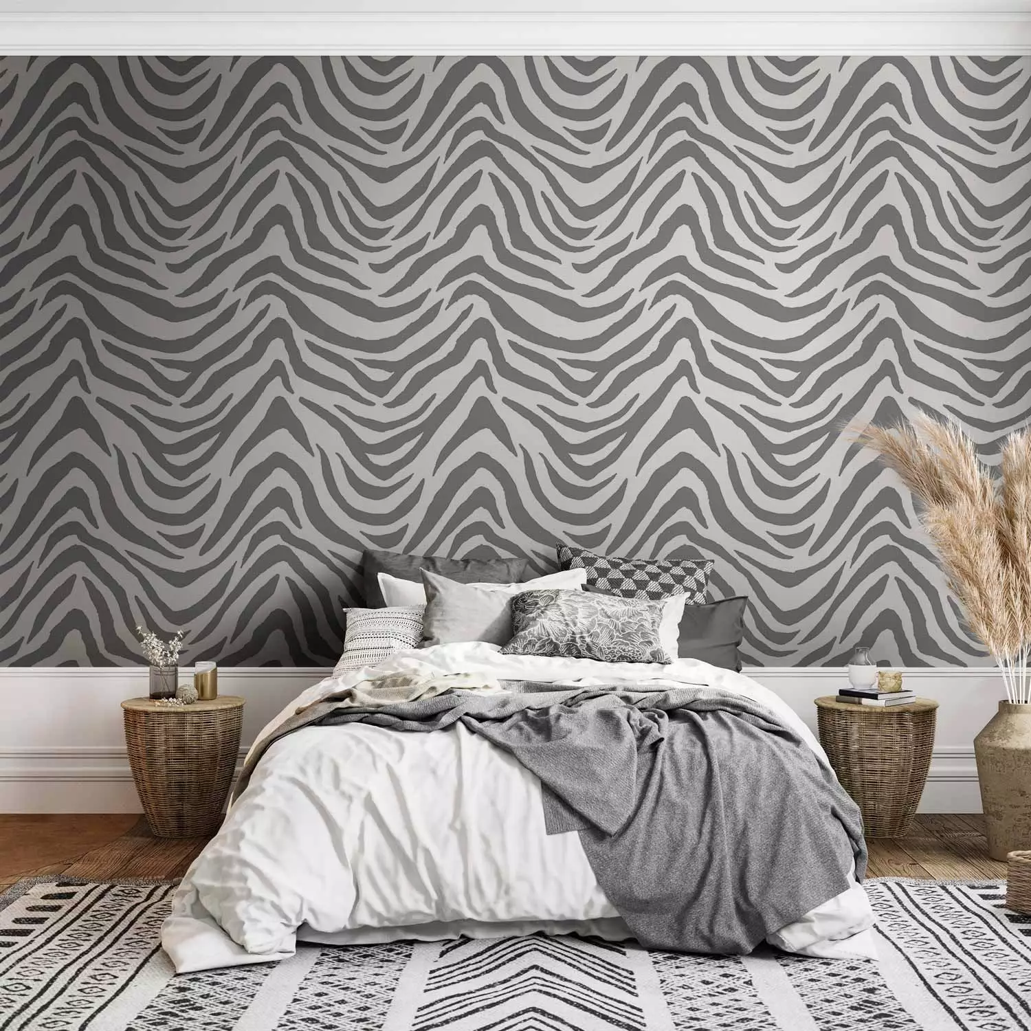 zebra pattern wallpaper