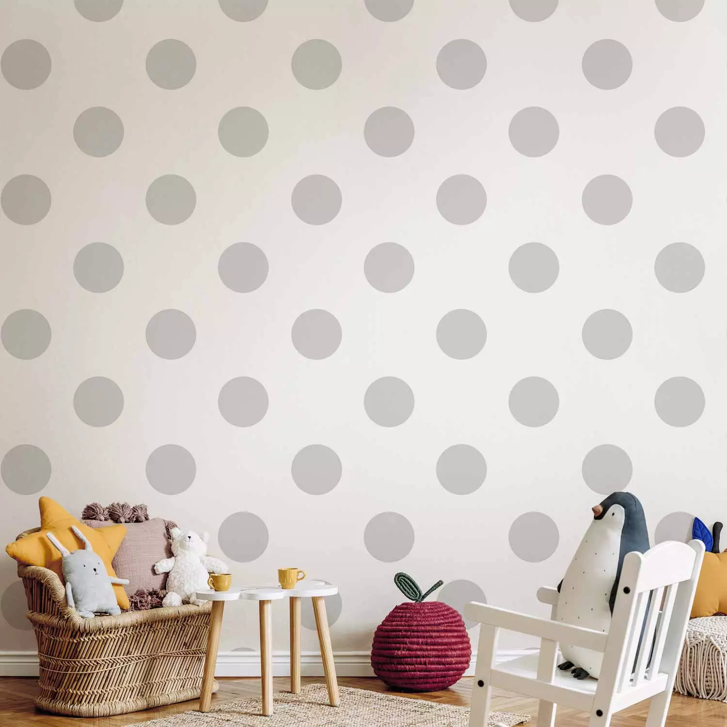 polka dot wallpaper