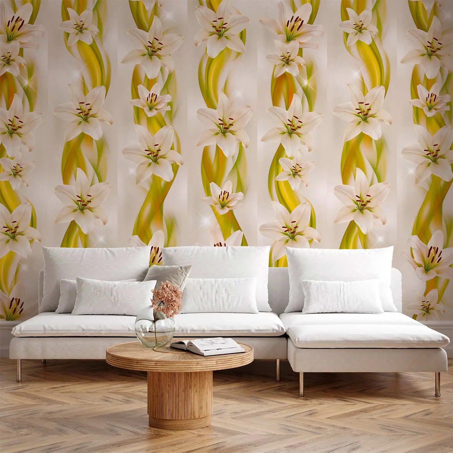 MAGMA Designer Wallpaper Lilies avant-garde - bimago