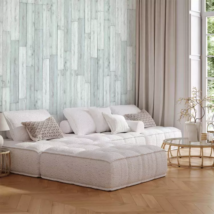 plank effect wallpaper