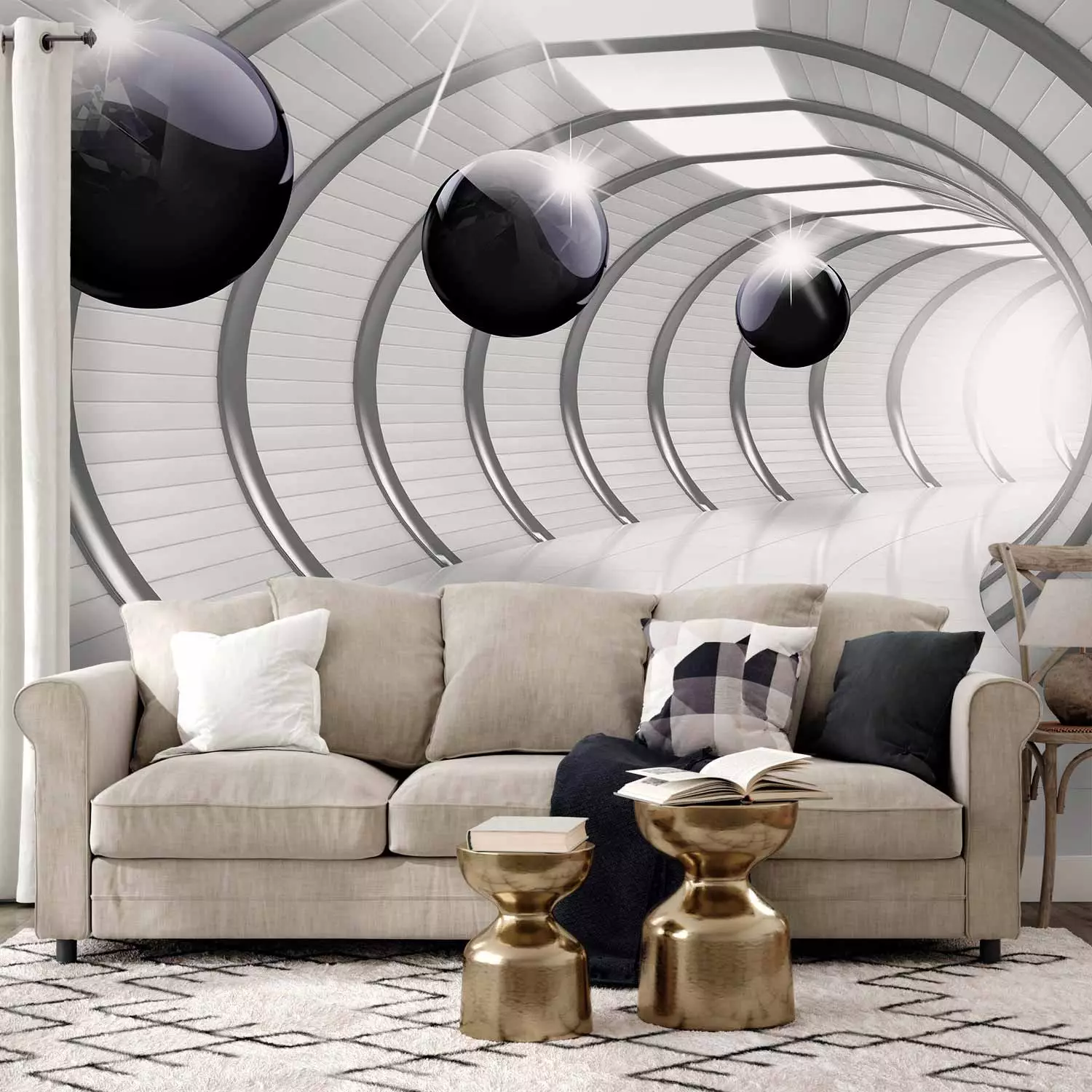 3d perspective wall art