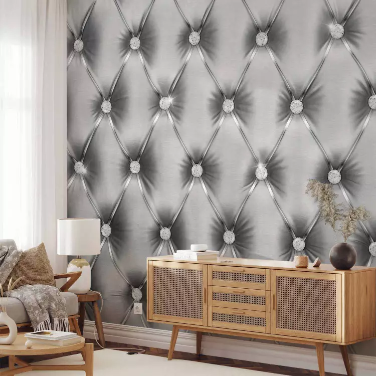 quilted effect wallpaper