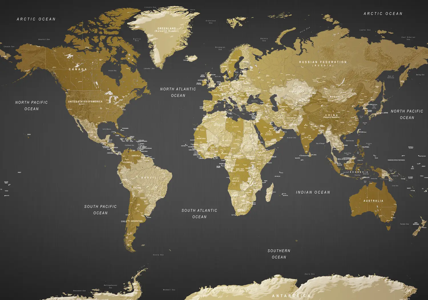 Cool World Map Wallpaper