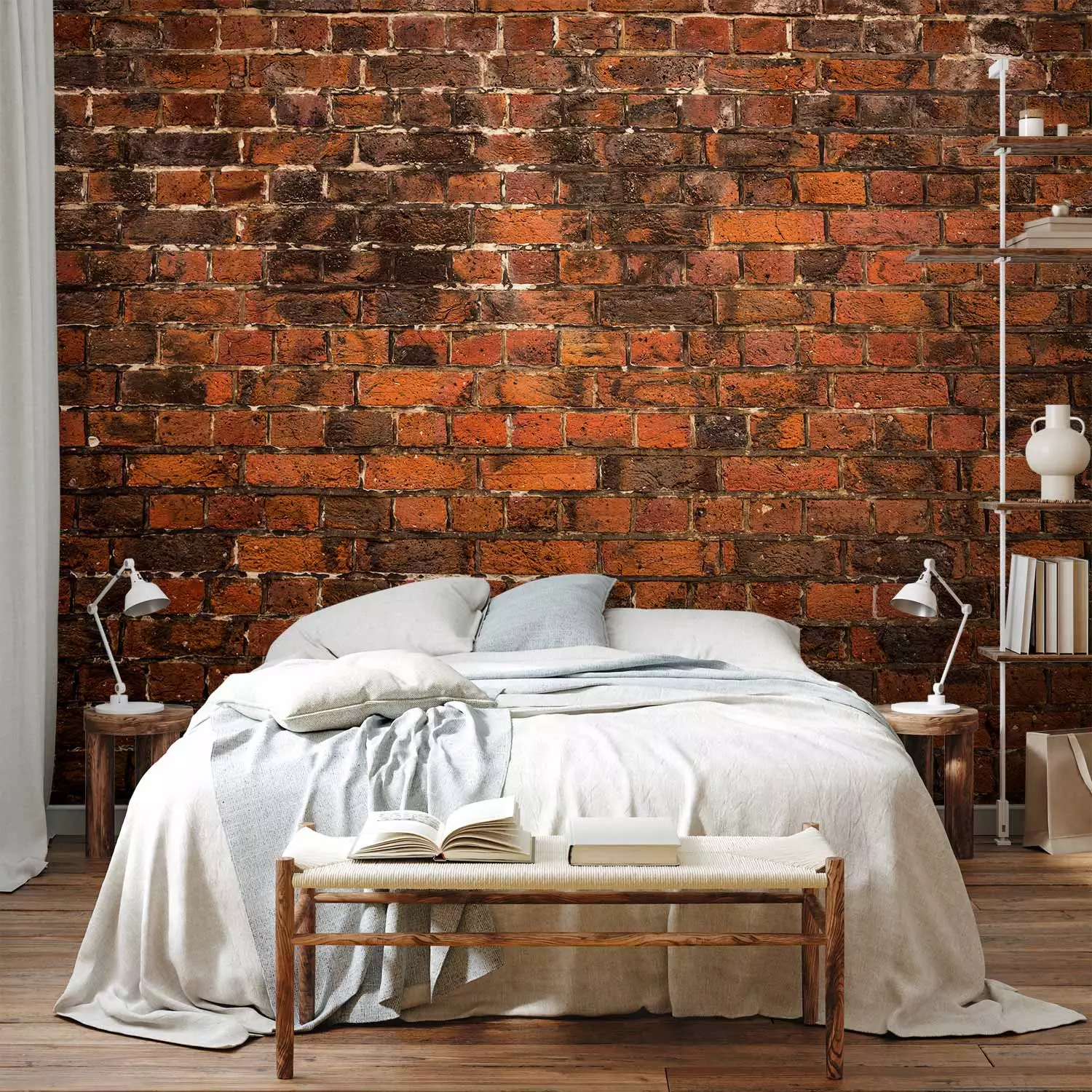 old red brick texture